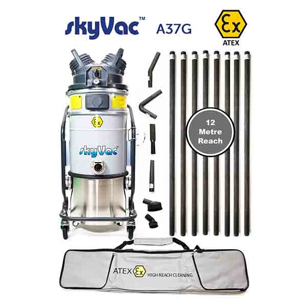 SkyVac Interceptor with Elite Poles - Pull Start